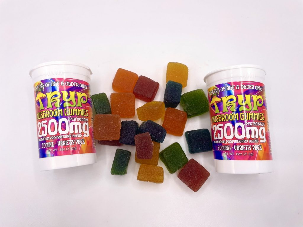 Deltiva TRYP Mushroom Gummies Review - Slyng