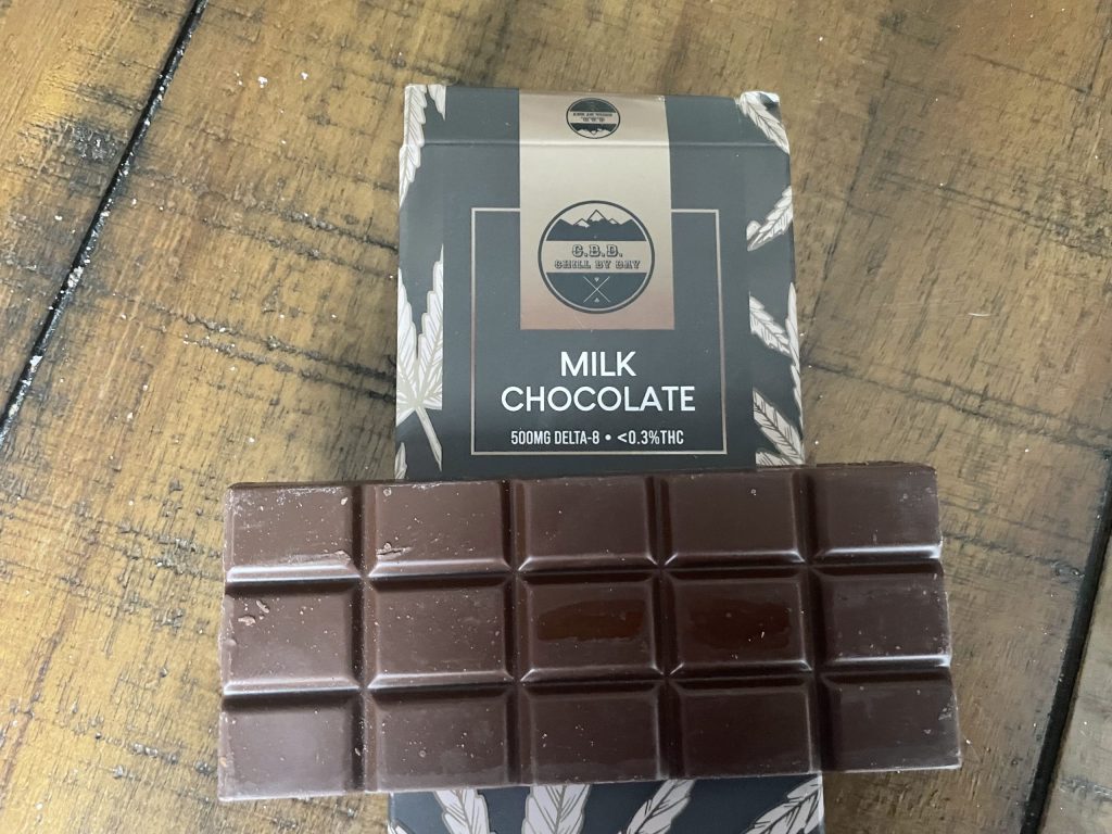 C.B.D Delta 8 Chocolate Bar Review - Slyng