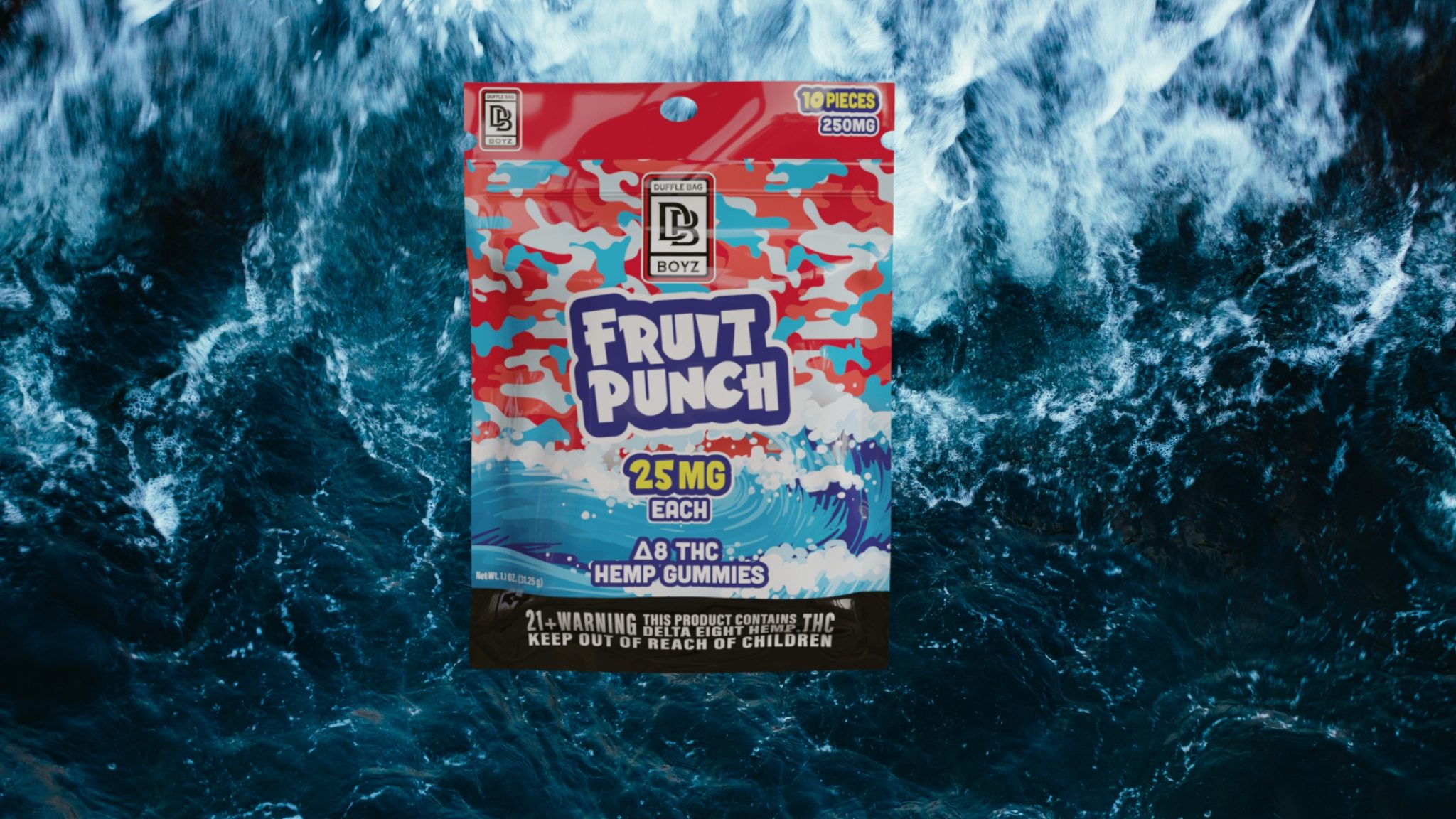 Duffle Bag Boyz Fruit Punch Delta 8 Gummies Review - Slyng